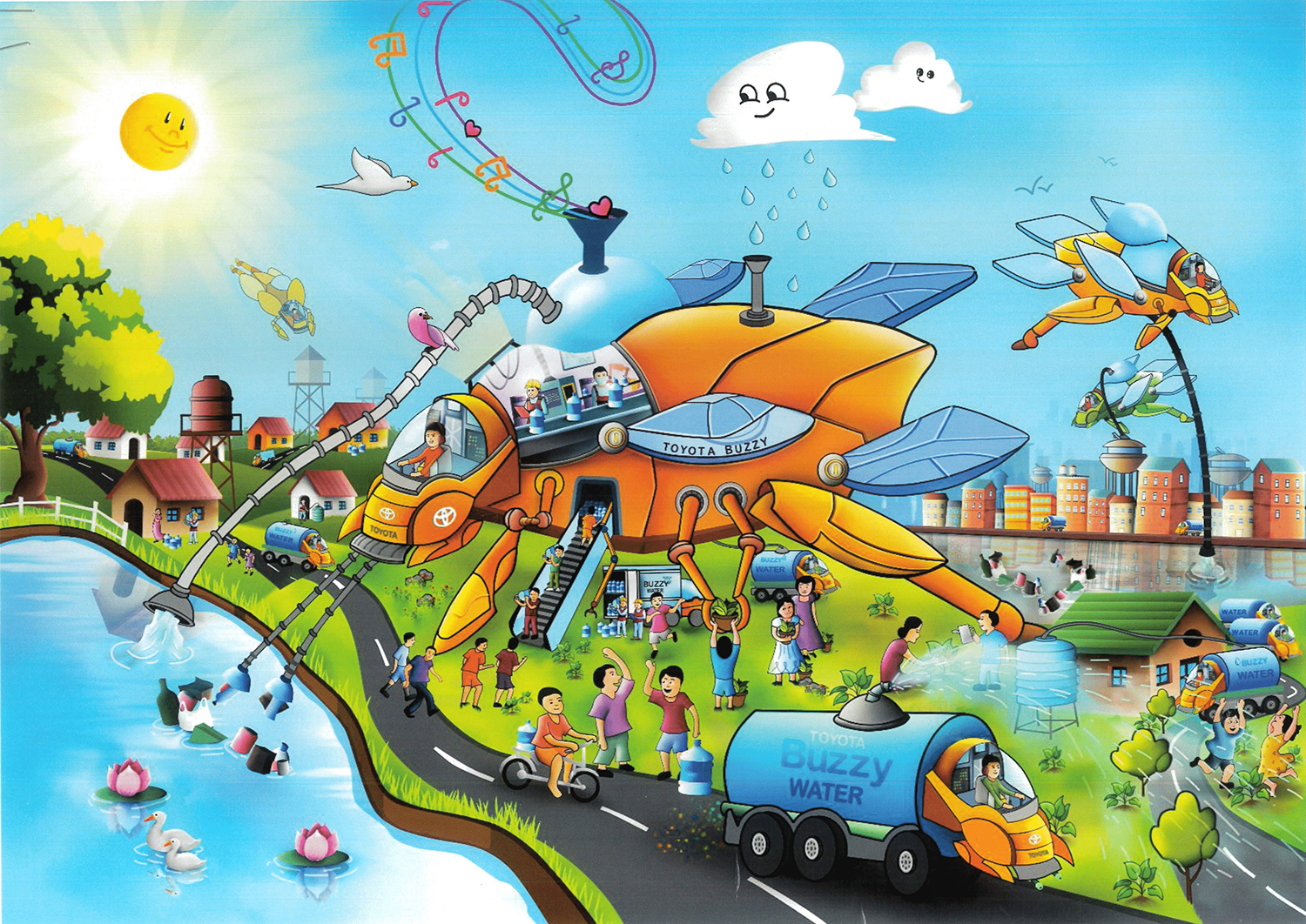 Toyota Dream Car Art Contest Artworks Gallery